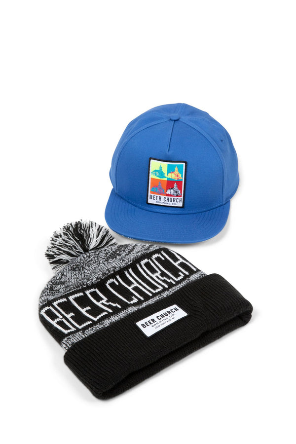 Bear Church Hat Collection: Beanie + Baseball Hats with Brewery Logo ...